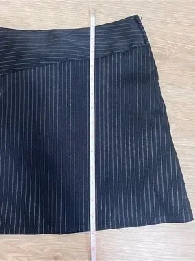 Guess | Skirts | Guess Black Pinstripe Mini Skirt | Poshmark